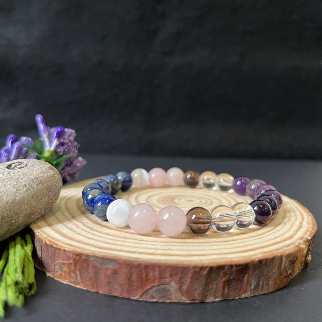 Migraine & Vertigo Support Crystal Bracelet Vertigo Bracelet 8MM ...