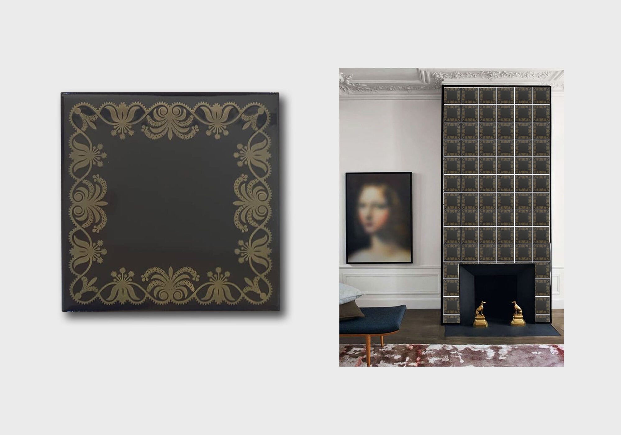 1 Sq Ft of Dead Stock Tiles Made in USSR Decal Tiles Soviet Tiles ...