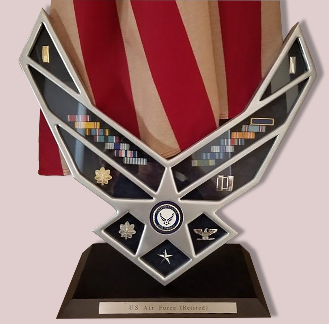 Unique U.S. Air Force Shadowbox - Etsy
