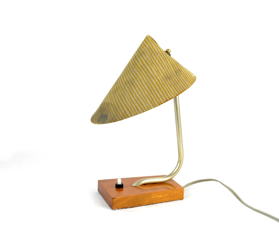 Table Lamp 50s 60s Mid Century Rockabilly Lamp Vintage Lamp Design ...