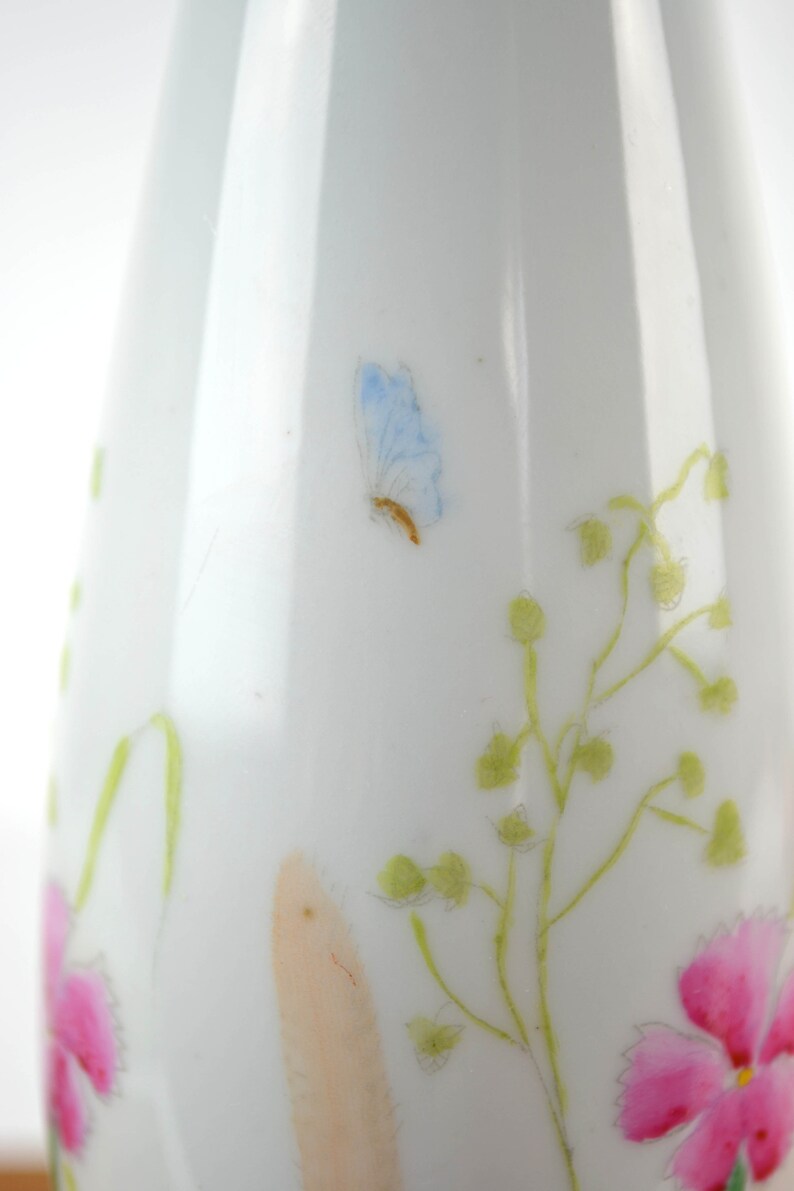 Gebrüder Heubach Vase Design Flower Meadow Flower Vase Porcelain ...