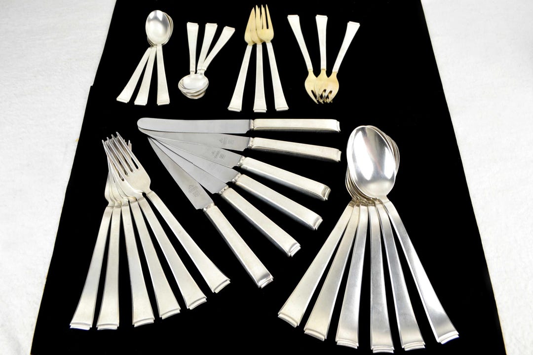 Cutlery Set WMF Patent 2500 Model Bauhaus 30 Pcs. Art Deco Design ...