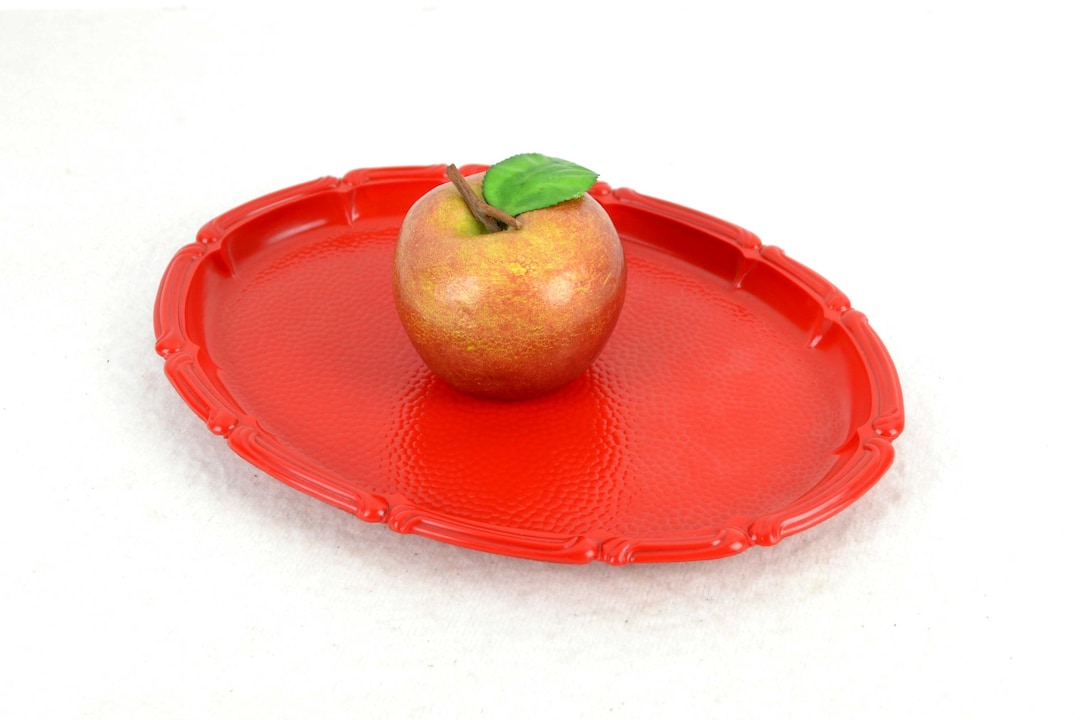 Red Bakelite Tray, Art Deco Style, 1930s/40s, Vintage Design, Business ...