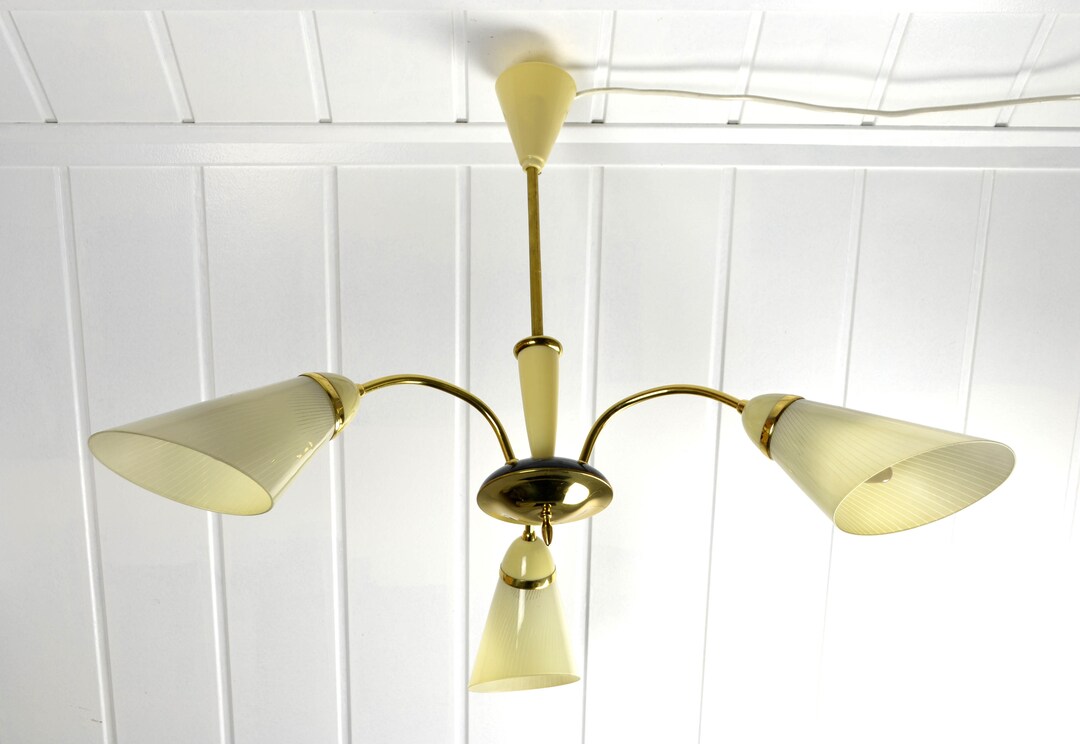 Bag Lamp 50s 60s Ceiling Light Mid Century Design Ceiling Lamp Light ...
