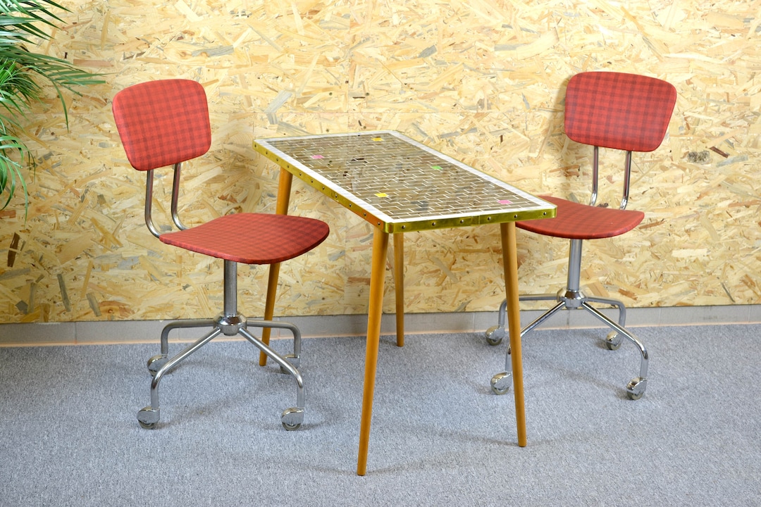 Office Chair 50s 60s Mid Century Rockabilly Office Office Chair ...