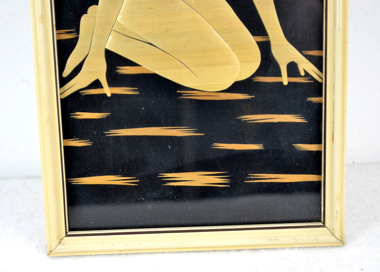 Akt Bild 60er DDR Vintage Bild Holz Image Picture Dame Frau - Etsy.de