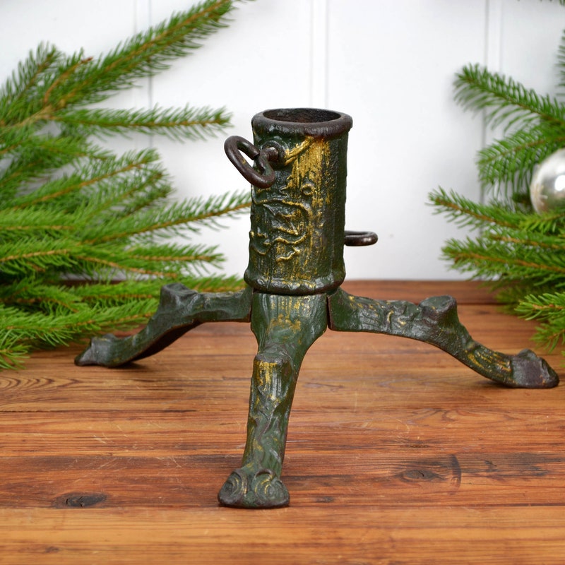 Cast Iron Tree Stand - Etsy