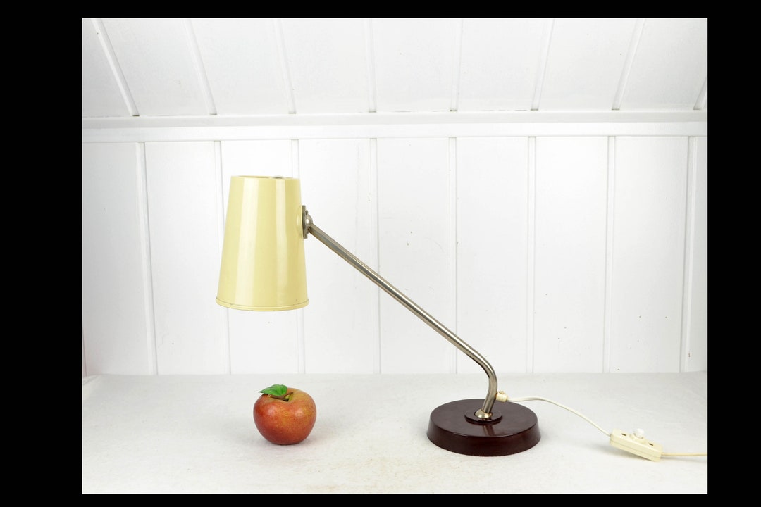 East German Table Lamp, VEB Leuchtenbau Erfurt, Model 4300, 1960s ...