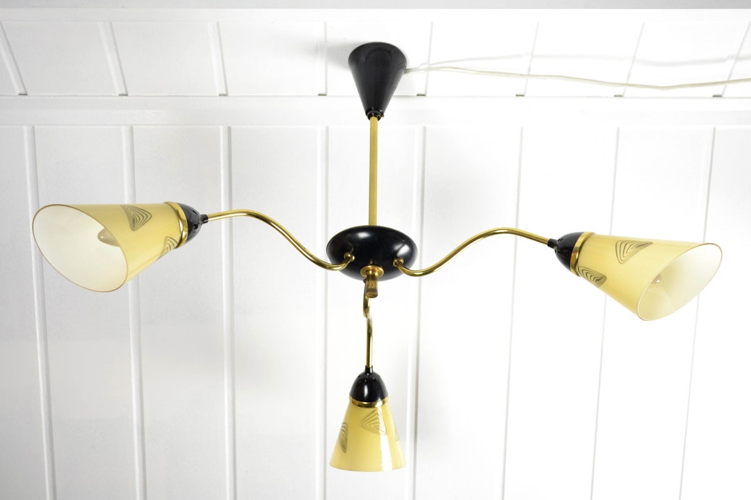 Bag Lamp 50s 60s Ceiling Light Mid Century Design Ceiling Lamp - Etsy ...