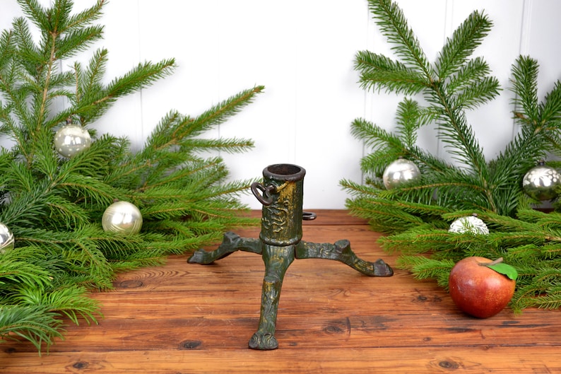Christmas Tree Stands, Cast Iron, Shabby Chic, Xmas, 1900s, Art Nouveau ...
