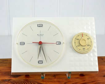 Retro Kitchen Clock - Etsy