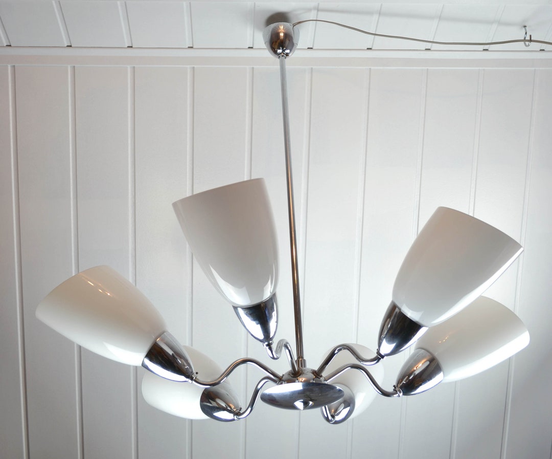 Bag Lamp Mid Century Design Lamp 50s 60s Lamp Ceiling Lamp Ceiling Lamp ...