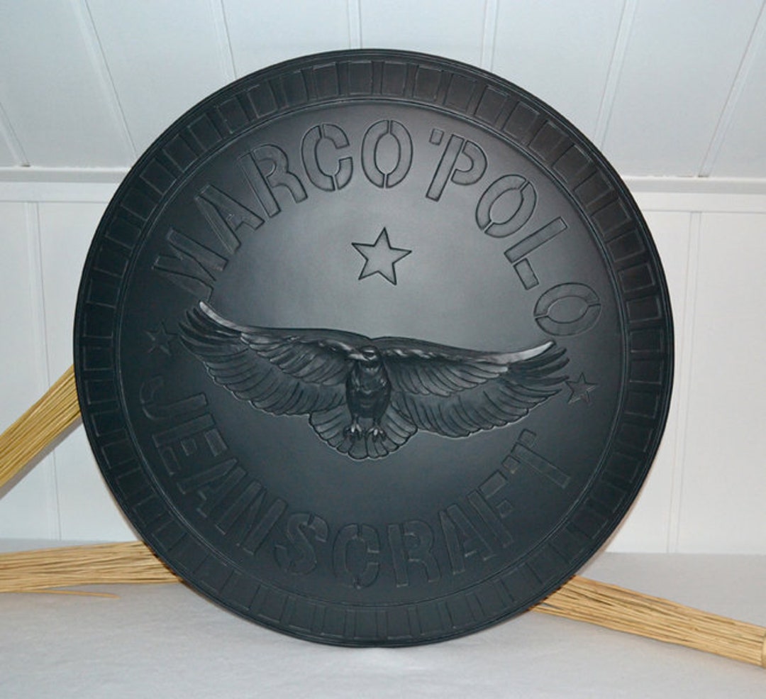 Advertising Sign Marco Polo Jeanscraft Adler Advertising Sign ...