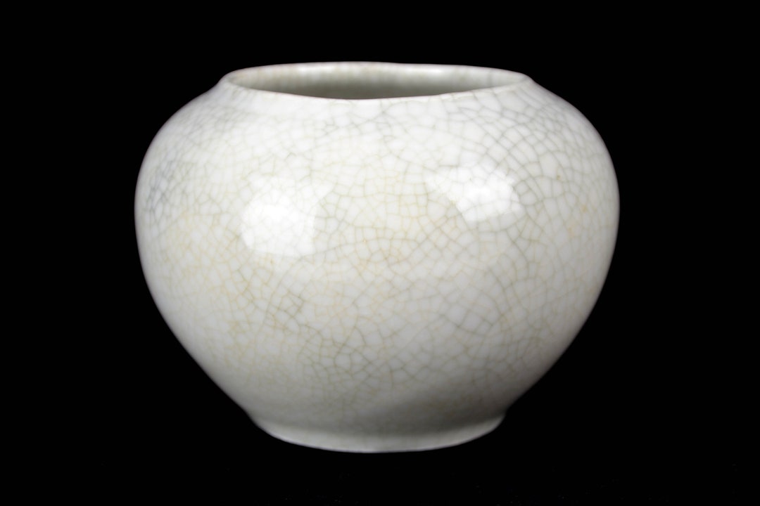 Gebrüder Heubach Vase Design Crackle Flower Vase Porcelain Vintage ...