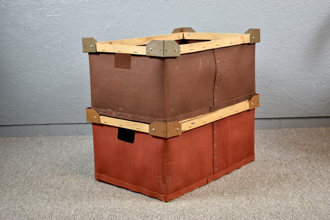 Old Stacking Box Transport Box Box Industrial Design - Etsy