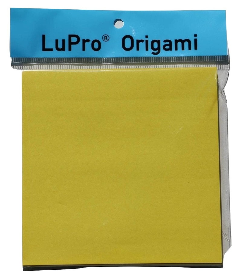 Lupro Japanese Stiff Solid Color Origami Paper 100 Sheets - Etsy