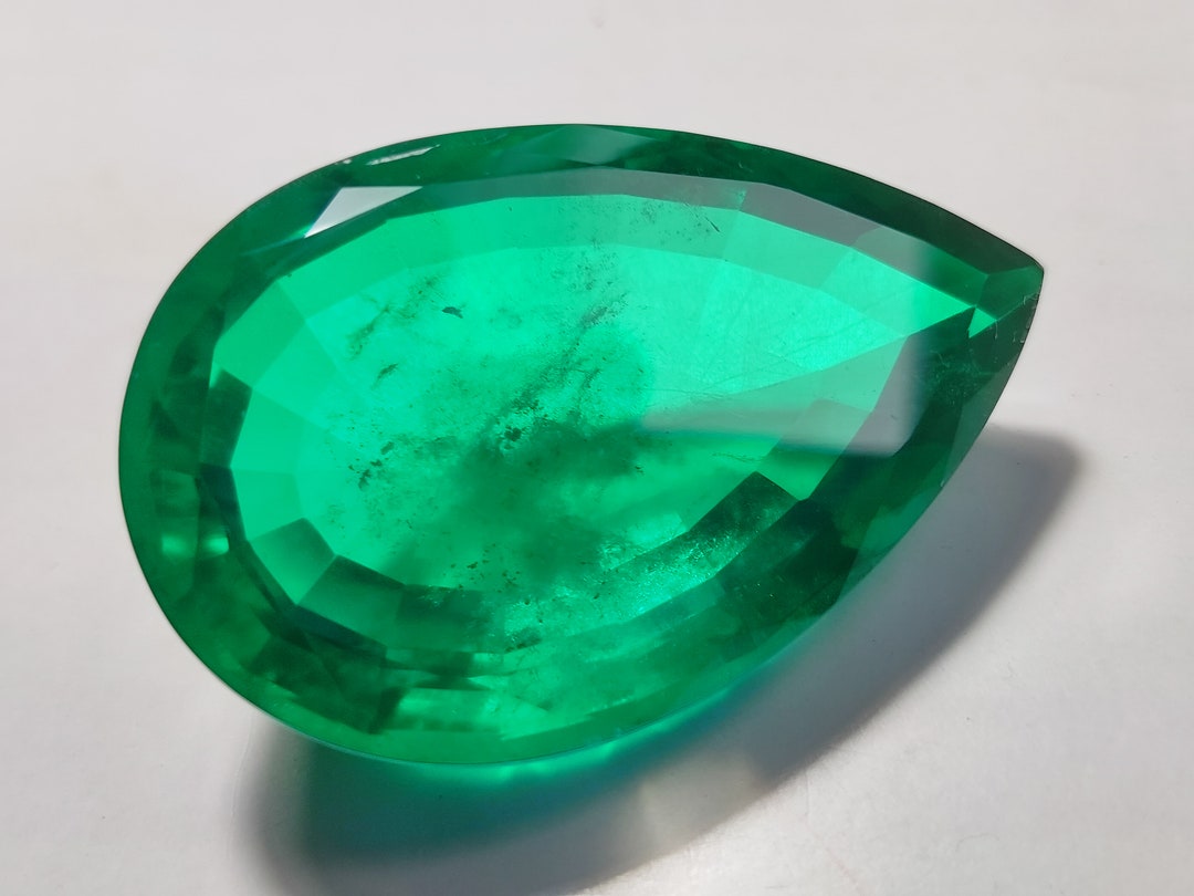 HUGE SIZE EMERALD Gemstone Emerald Doublet Gemstone High Quality ...