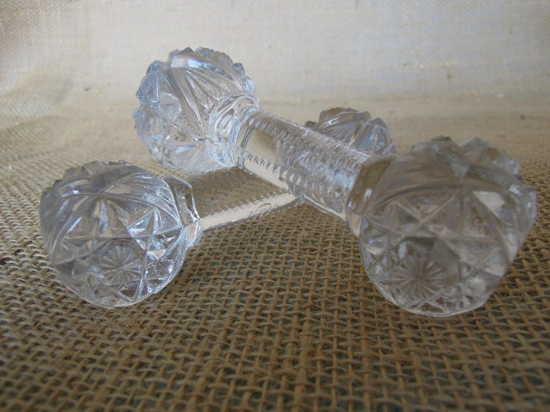 Vintage Imperial Glass Knife Rest/molded Glass Knife Rest/imperial ...