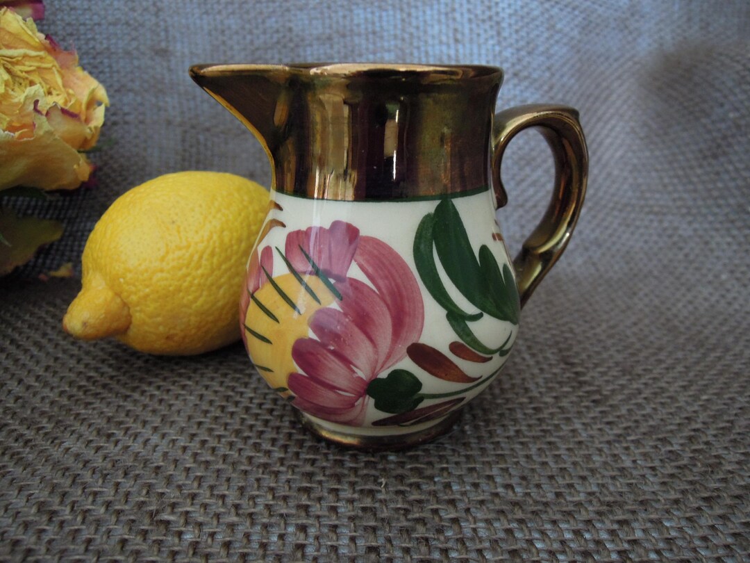 English Lusterware Mini Pitcher/vintage Lusterware Pitcher/lusterware ...