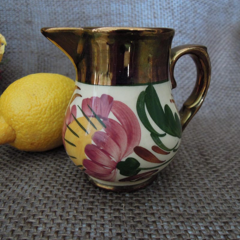 Lusterware Pitcher - Etsy