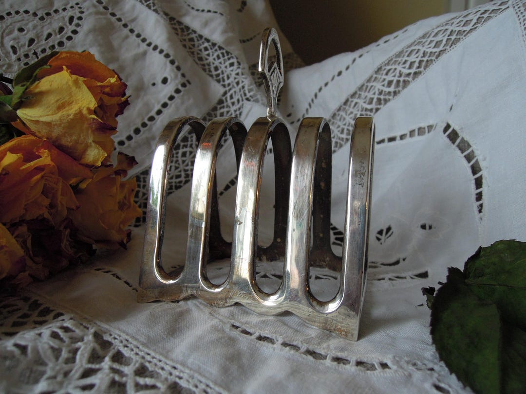 Silver Plated Toast Rack/vintage Toast Rack/vintage Silver Plated Toast ...