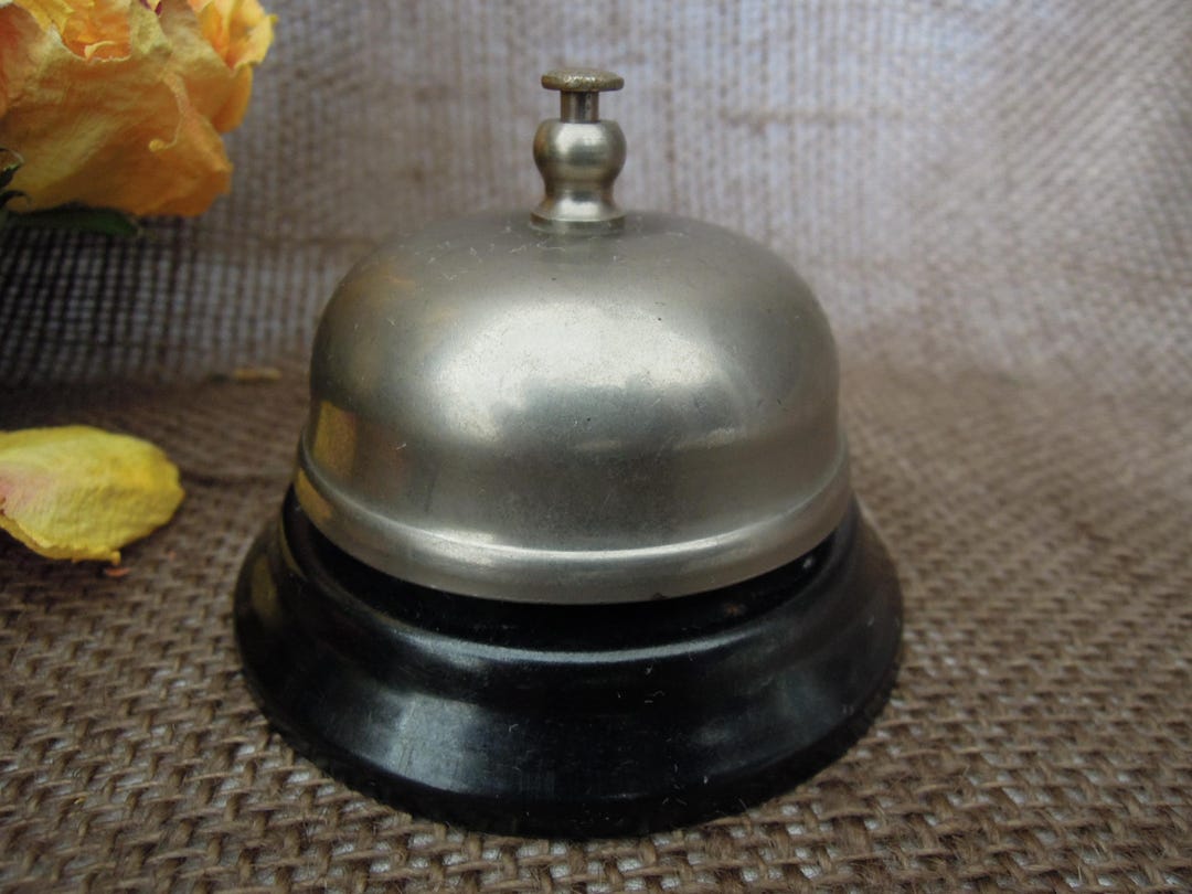 Vintage Desk Bell/hotel Reception Bell/vintage Call Bell - Etsy
