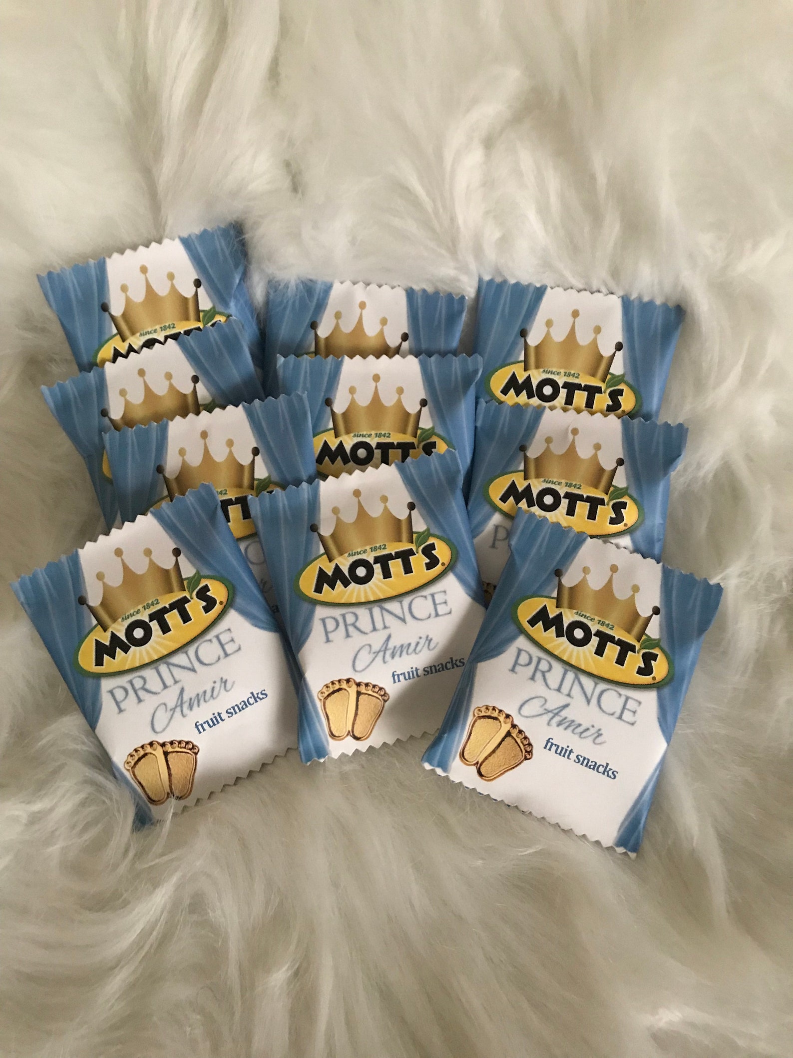 Personalized Fruit Snacks Etsy