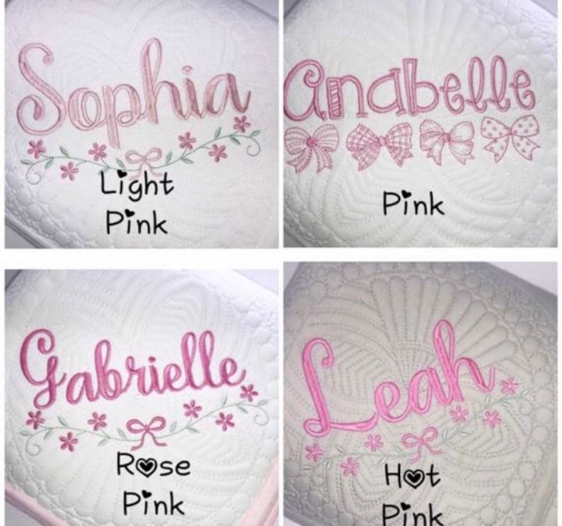 Heirloom Baby Quilt Personalized Baby Girl Bunny Rabbit - Etsy