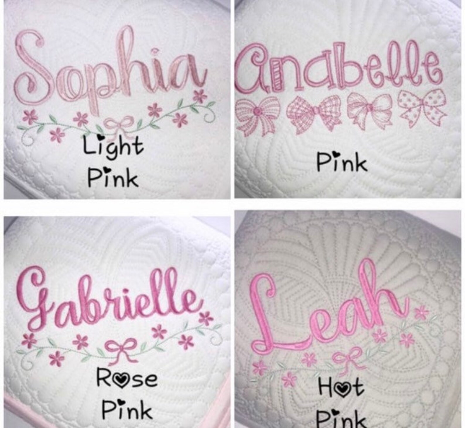 Heirloom Baby Quilt Personalized Baby Girl Quilt Beautiful - Etsy