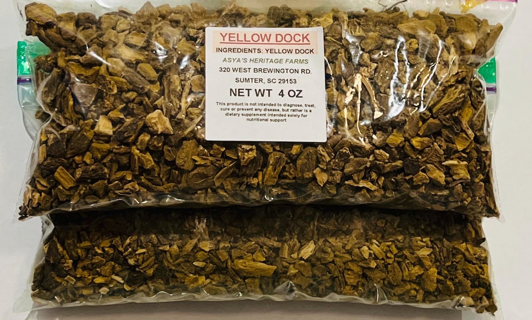 Yellow Dock Root Tea 4 Oz - Etsy