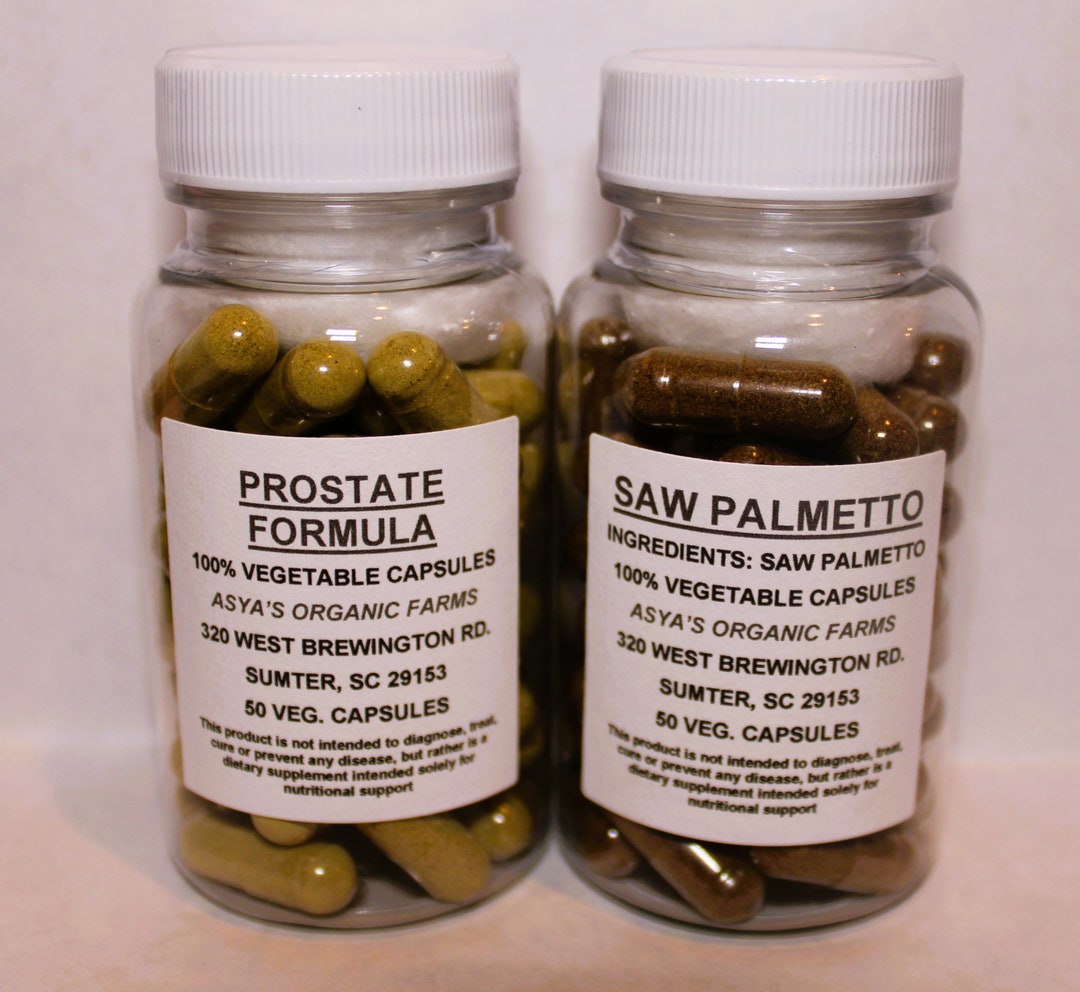 Prostate Formula & Saw Palmetto Combo - Etsy