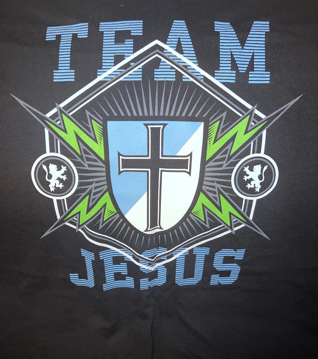 Team Jesus Inspirational Blessed Faith Victory T-shirt - Etsy