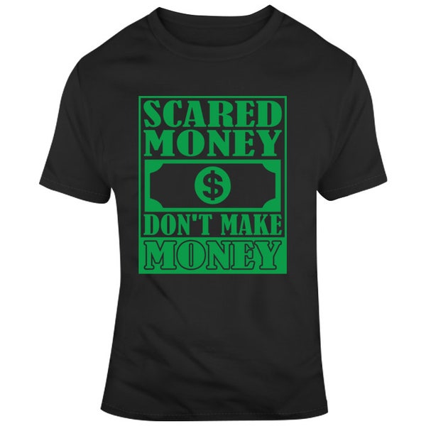 Scared Money Don't Make Money Svg - Etsy
