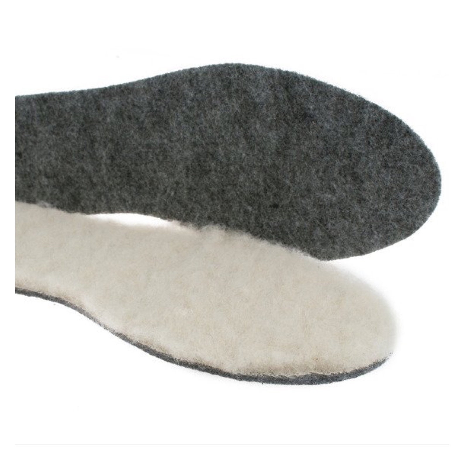 Sheep wool fur cozy shoe insoles felt foam Men's & | Etsy