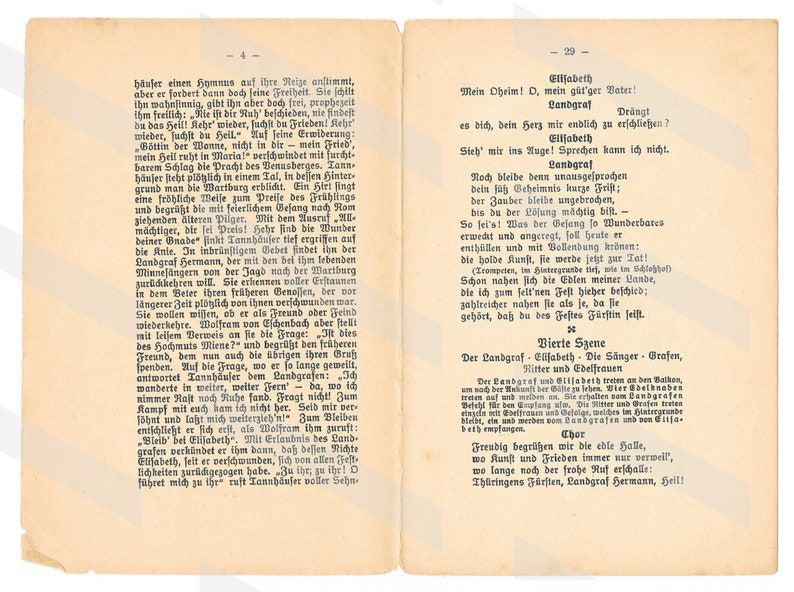 DIGITAL Antique German Book Pages PRINTABLES Junk Journal Ephemera ...