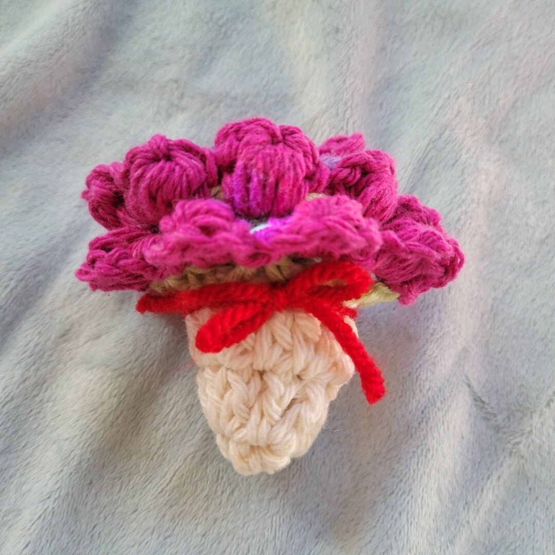 Crochet Flower Bouquet Coasters - Etsy