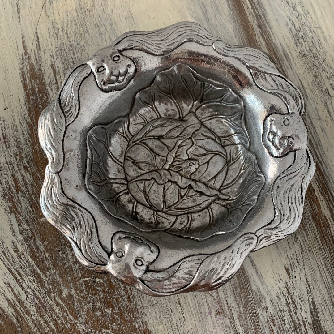 VTG Arthur Court Rabbit Bowl - Etsy