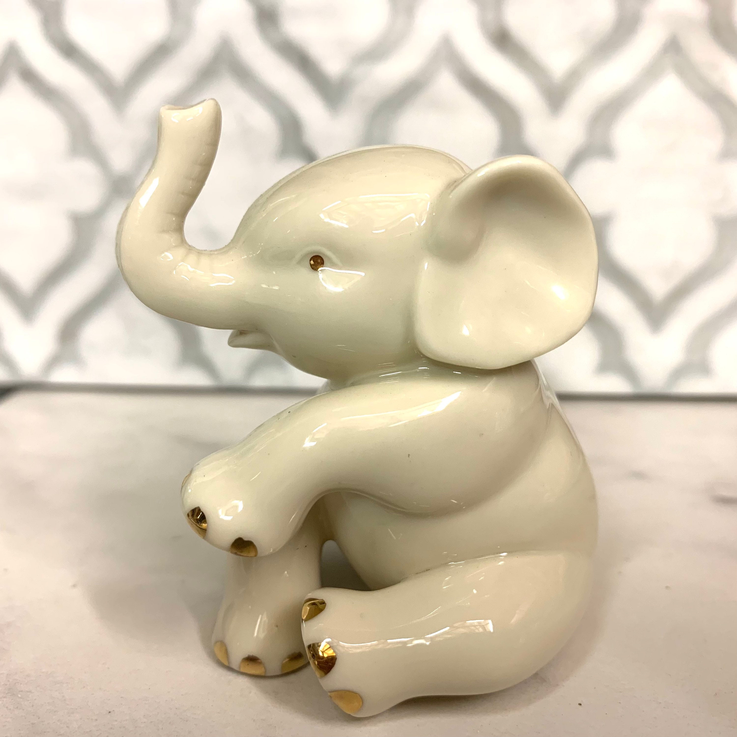 Art & Collectibles Vintage Lenox Elephant Collectibles Figurines ...
