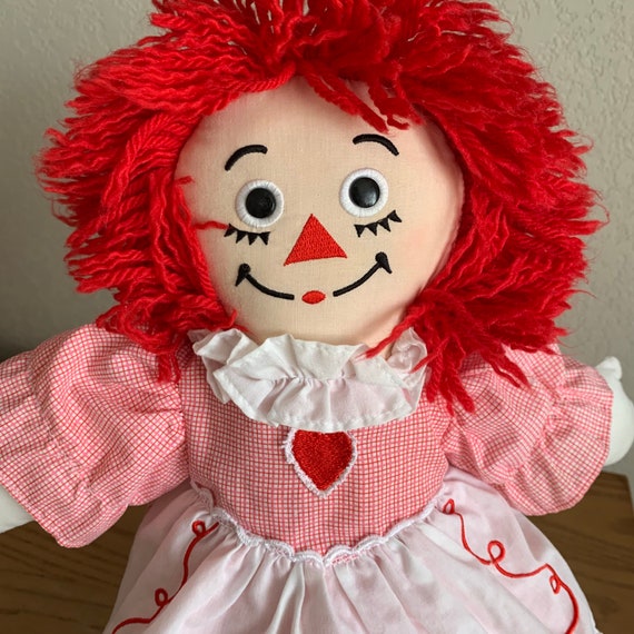 Vintage Limited Edition Valentines Day Raggedy Ann Doll - Etsy