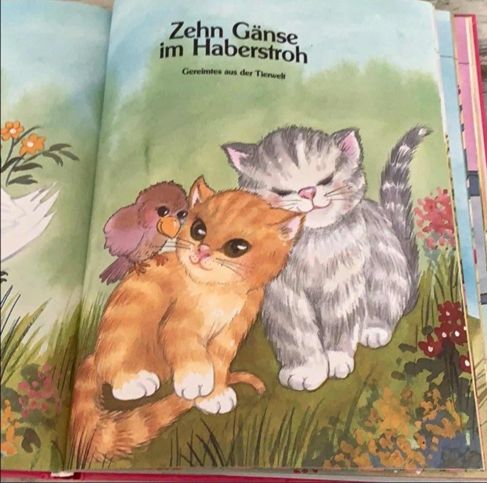 Vintage German Nursery Rhyme Book - Etsy Denmark