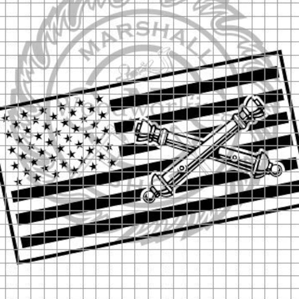 Cross Cannons Svg - Etsy