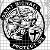 St Michael the Archangel SVG PNG DXF, Christian Warrior Vector, Holy ...