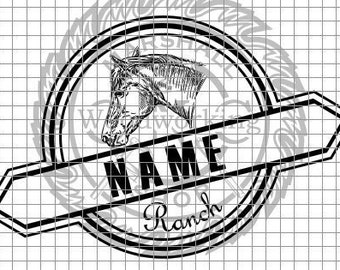 Ranch Sign Dxf - Etsy