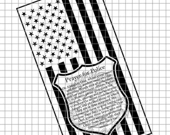 Police Prayer Svg | Etsy