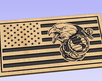 View CNC Flag Files dxf by MarshallCNC on Etsy