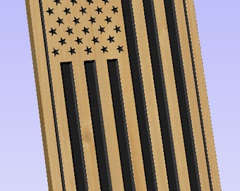 American flag cnc | Etsy