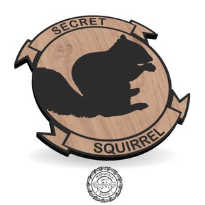 Secret Squirrel - Military Patch Svg/png - Etsy