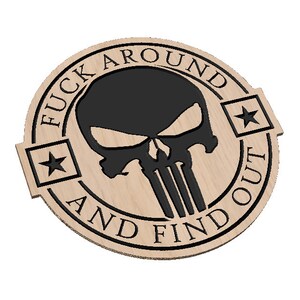 FAAFO - Punisher Dxf/svg - Etsy