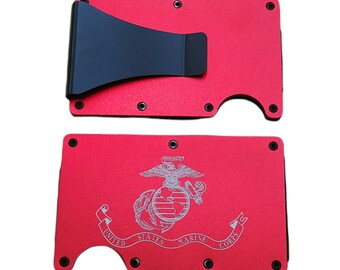 Marine Corps Minimalist Wallet - Etsy