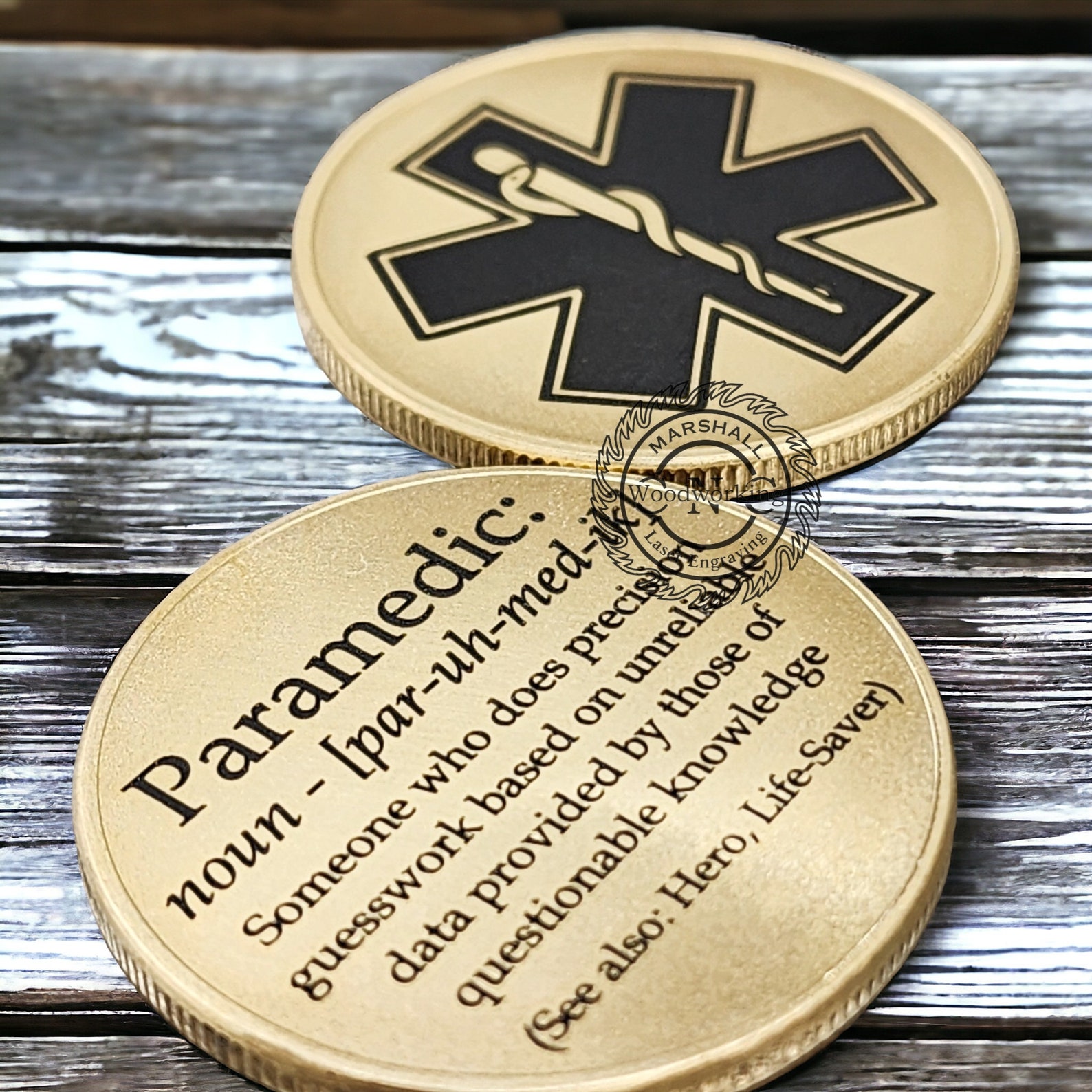 Paramedic #2 Challenge Coin - Etsy
